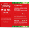 Signature Blend Iced Tea Bags, Family Sized - 48 count | Community Coffee