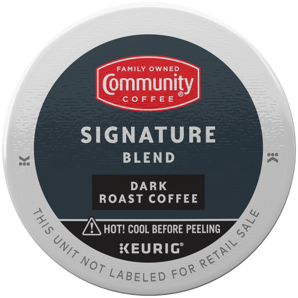 Signature Blend Dark Roast K-Cup® Pods 12 count | Community Coffee