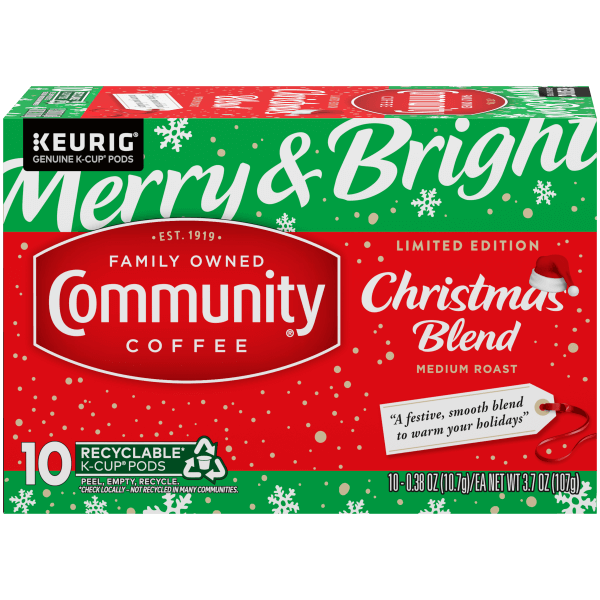 Jingle K-Cup® Coffee Christmas Gift Set with Community® Mug | Community ...