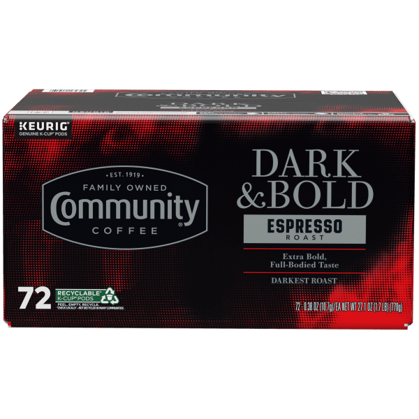 Dark & Bold Coffee | Community Coffee