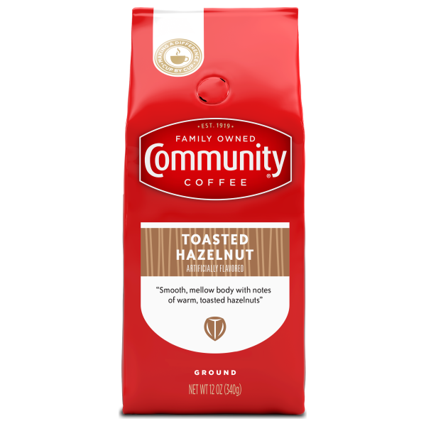 Hazelnut Flavored Ground Coffee | Community Coffee