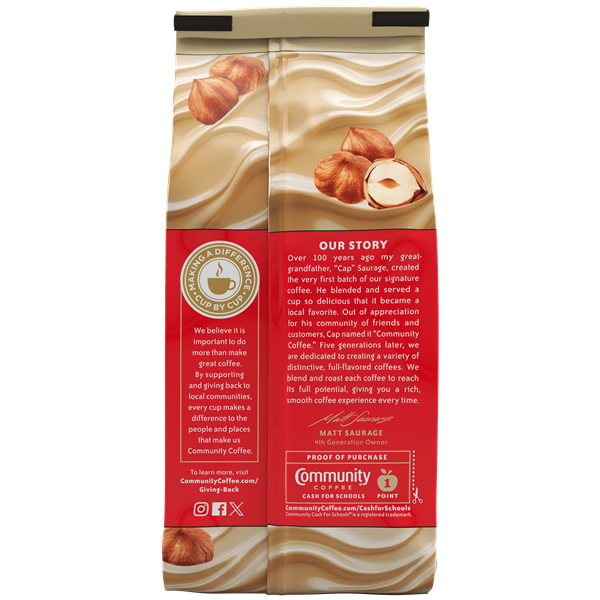 Hazelnut Flavored Ground Coffee | Community Coffee