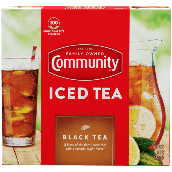 Black Tea Bags - 100 count | Community Coffee