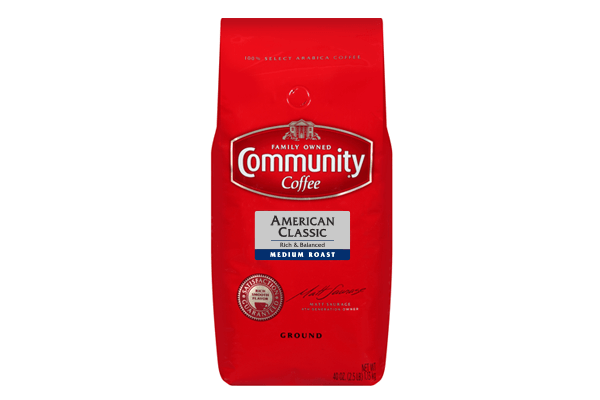 American Classic Ground Coffee - 40 oz | Community Coffee