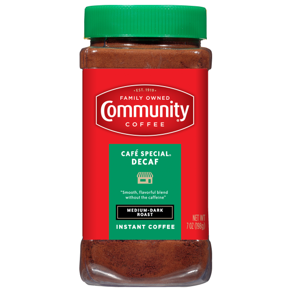 Decaf Cafe Special Instant Coffee | Community Coffee