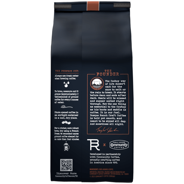 Bosque Ranch Craft Coffee Dark Roast Whole Bean Coffee - 12 oz
