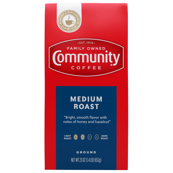 Medium Roast Ground Coffee - 23 oz | Community Coffee