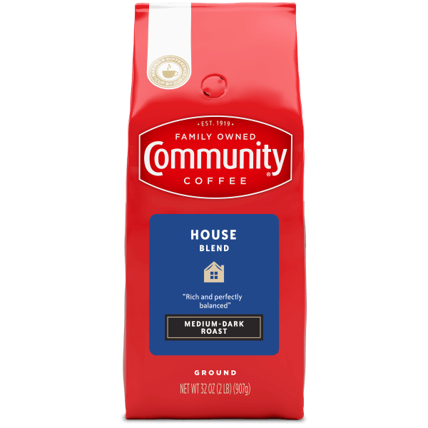 House Blend Ground Coffee - 32 oz | Community Coffee
