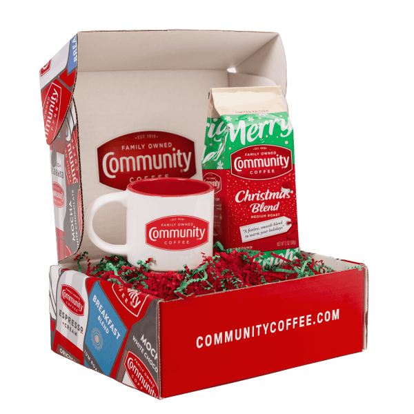 Jingle Ground Coffee Christmas Gift Set with Community® Mug | Community ...