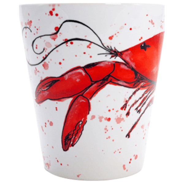 Watercolor Crawfish Mug | Community Coffee