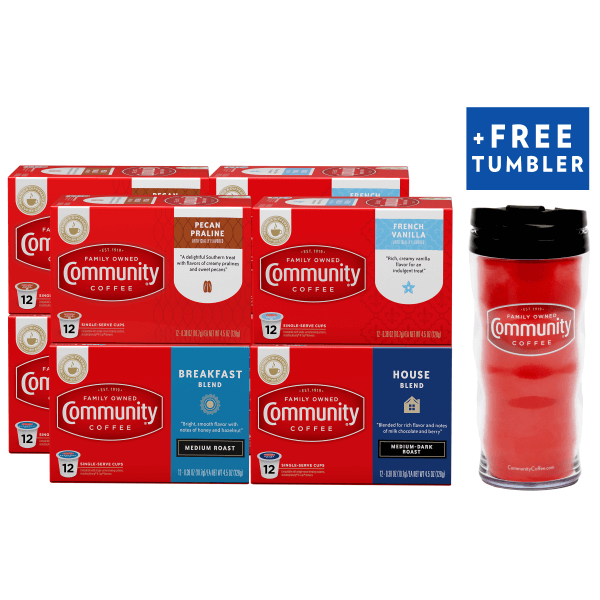 Military Match Variety Flavored Coffee Pods | Community Coffee