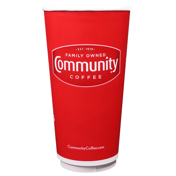 20 ounce Paper Cup - 312 Count | Community Coffee