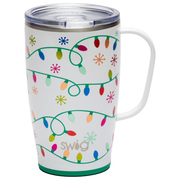 Swig Life™ Holiday Lights Travel Mug | Community Coffee