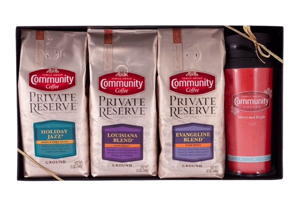 Holiday Tumbler & Premium Coffee Gift Set | Community Coffee